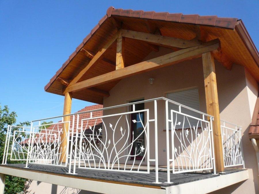 la forge de Taranis | Création d'un garde corps pour terrasse